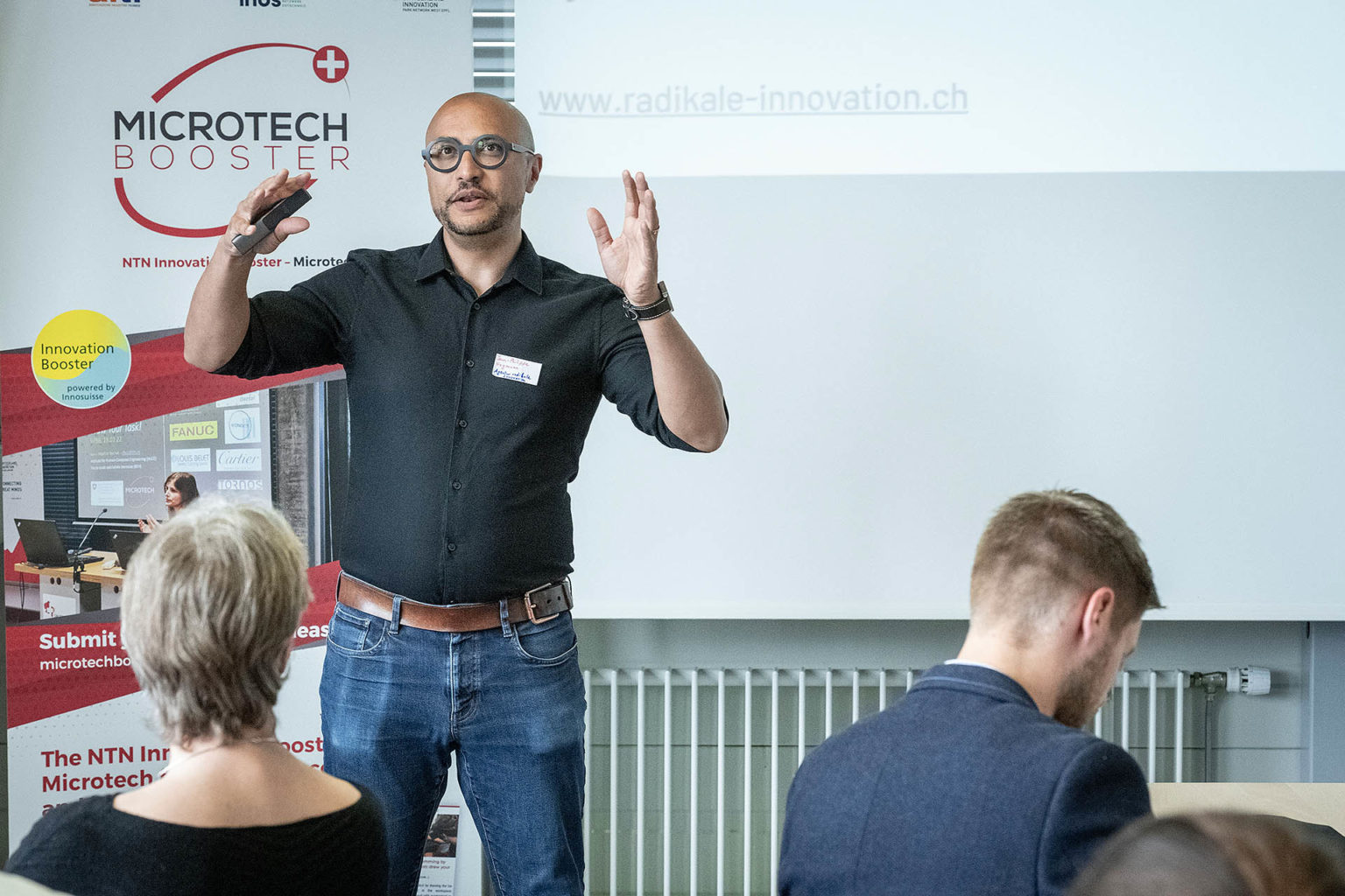 Workshop at Jabil with Jean-Philippe Hagmann and presentation of the ideas of loop 5 ...